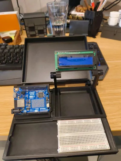 Modular Arduino UNO Breadboard Holder/ Workstation by DJL 3Designs ...