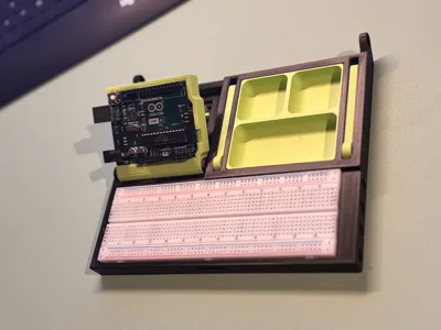 Modular Arduino UNO Breadboard Holder/ Workstation by DJL 3Designs ...
