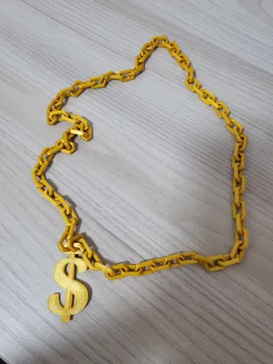 Gold Money Chain by Henderson Modeling MakerWorld: Download Free 3D Models