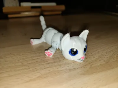 Pocket Pets - Pocket Kittens - Kitten 3 - Free 3D Print Model - MakerWorld