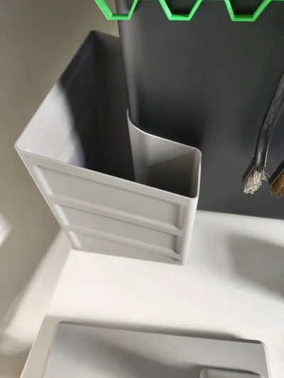 Poop Chute Bin Cat Defender Edition - X1C P1S P1P by eclien MakerWorld ...