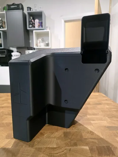 Poop Chute Bin Cat Defender Edition - X1C P1S P1P by eclien MakerWorld ...