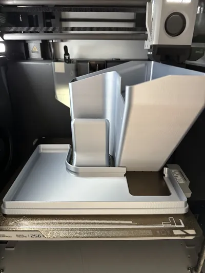 Poop Chute Bin Cat Defender Edition - X1C P1S P1P by eclien MakerWorld ...