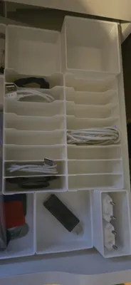 Gridfinity Cable Storage Bins by Jason and a bunch of wires MakerWorld ...