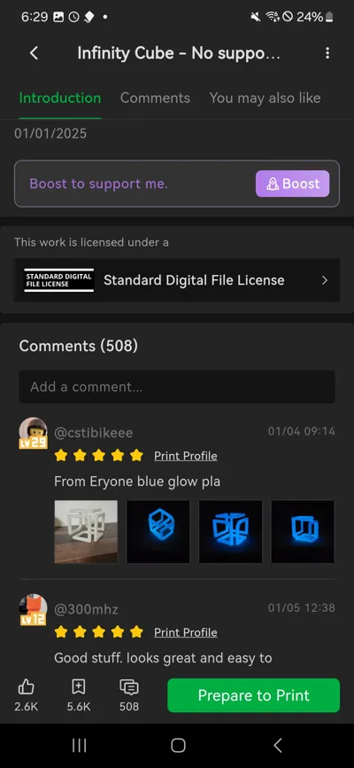 Infinite Cube by fifindr MakerWorld: Download Free 3D Models