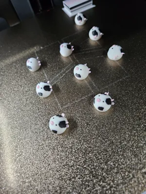 Cow Bun Fidget Keychain (Dim Sum) by Jefflynn MakerWorld: Download Free ...
