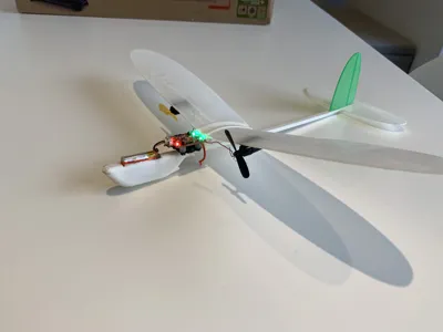 Free-flight glider model "WingStar" by Arty_SC MakerWorld: Download Free 3D Models