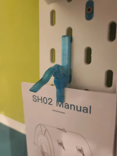 SKÅDIS Snap-Lock Clip - Free 3D Print Model - MakerWorld