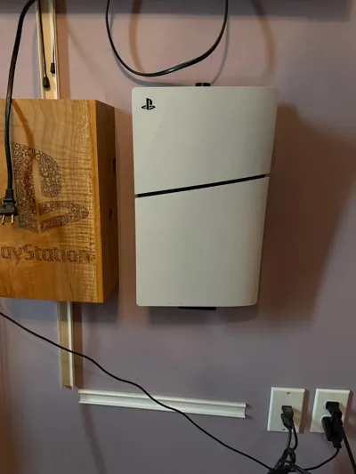 Invisible PS5 Digital Wall Mount by Bonny MakerWorld: Download Free 3D ...
