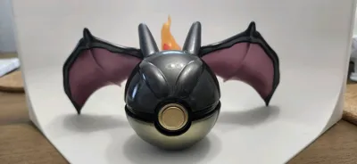 Charizard Ball - Pokemon - Pokeball Functional - Free 3D Print Model ...