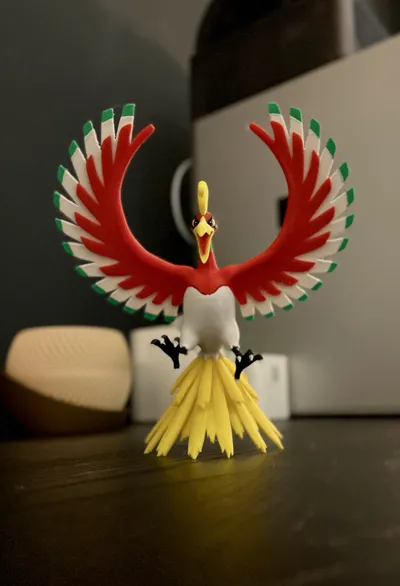 Ho-oh (Pokemon) Multiparts 170mm Tall by LCFigure MakerWorld: Download ...
