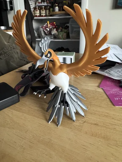 Ho-oh (Pokemon) Multiparts 170mm Tall by LCFigure MakerWorld: Download ...
