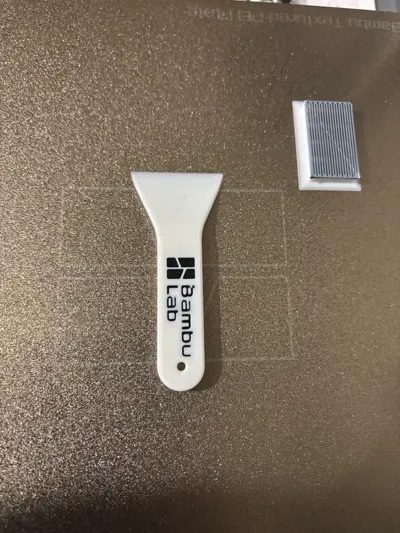 NEW Bambu Lab Bed Scraper, Two Versions by vajcnerd MakerWorld ...