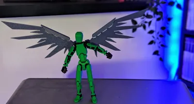 Dummy 13 Mech Wings by royhqr007 - MakerWorld