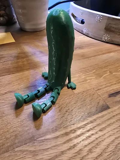 Pickle with articulated legs by Torbjorn16MakerWorld: Download Free 3D ...