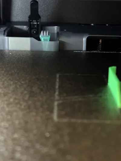 Nozzle Wiper / Cleaning Tool For Bambu Lab P1/X1 - Free 3D Print Model ...