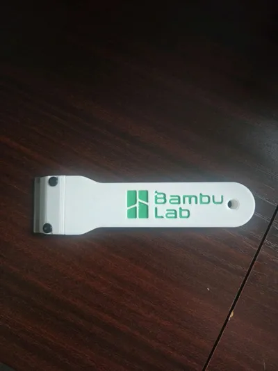 NEW Bambu Lab Bed Scraper, Two Versions by vajcnerd MakerWorld: Download Free 3D Models