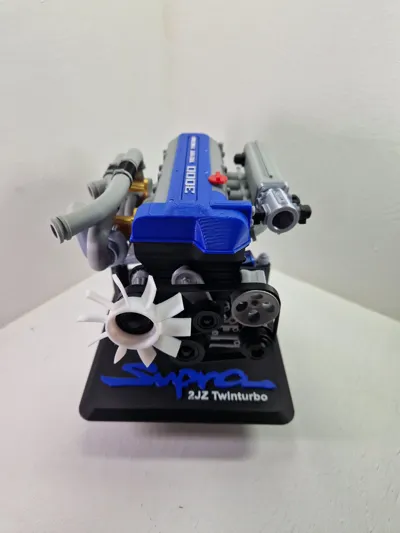 Tribute to the legendary 2JZ engine by Danko_Creates MakerWorld ...