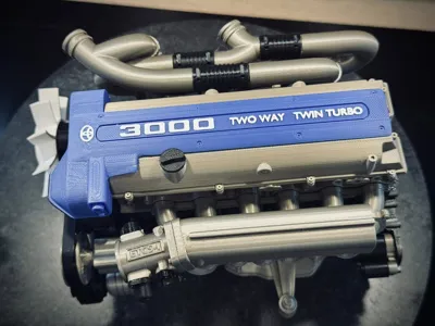 Tribute to the legendary 2JZ engine by Danko_Creates MakerWorld ...