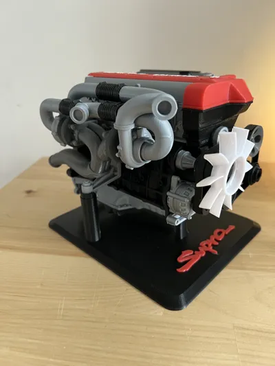 Tribute to the legendary 2JZ engine by Danko_Creates MakerWorld ...