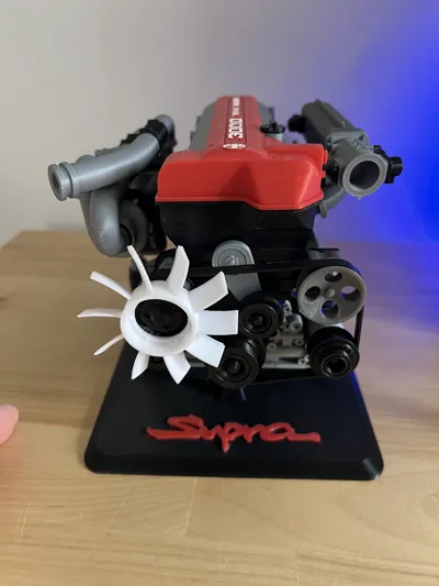 Tribute to the legendary 2JZ engine by Danko_Creates MakerWorld ...