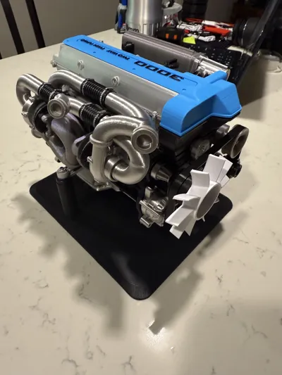 Tribute to the legendary 2JZ engine by Danko_Creates MakerWorld ...