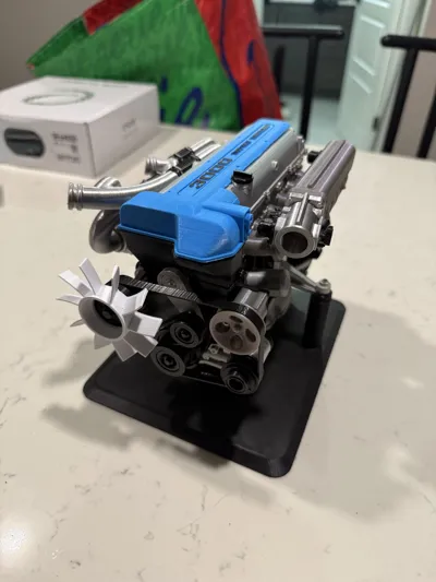 Tribute to the legendary 2JZ engine by Danko_Creates MakerWorld ...