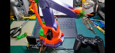 dolphin arm robotic arm by 阿奇MakerWorld: Download Free 3D Models
