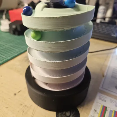 The Ultimate Self Returning Marble Vortex by Botannik MakerWorld ...