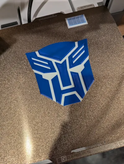 Transformers Autobots Logo by Gasirez MakerWorld: Download Free 3D Models