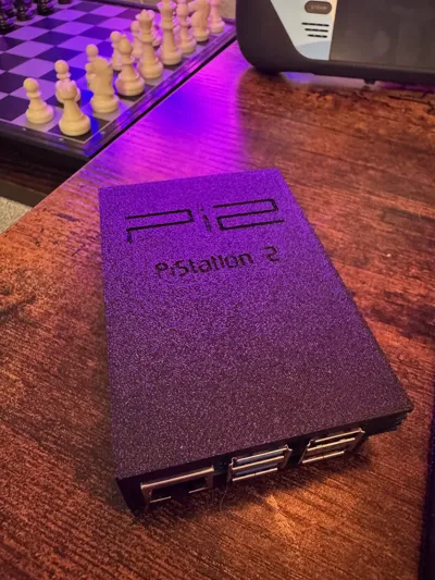 PiStation 2 V2 - Raspberry Pi 4/5 PS2 Themed Case by Cypherous ...