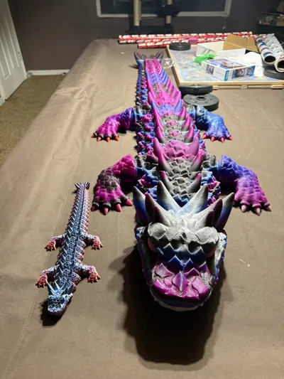 The Bone Shaper Dragon - Long Version by hollowmaker MakerWorld ...