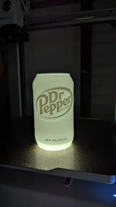 Dr. Pepper Can (Tea Light & Lamp Kit compatible) by themapster ...