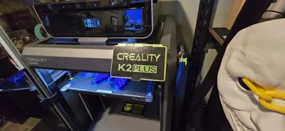 creality k2 plus screen cover - logo and no logo by INFINITY 3D PRINTS ...