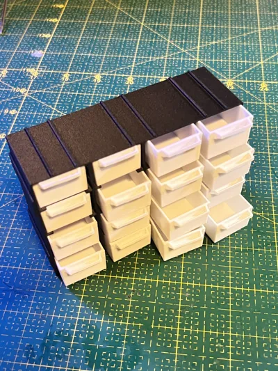 Workshop / Desk Organizer / Stackable / 3 Sizes by PaperPlaneLab ...