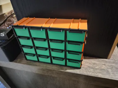 Workshop / Desk Organizer / Stackable / 3 Sizes by PaperPlaneLab ...