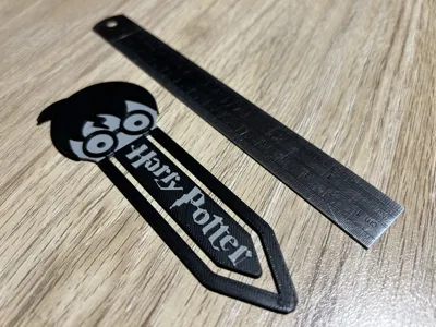 Harry Potter bookmark by darvil66 MakerWorld: Download Free 3D Models