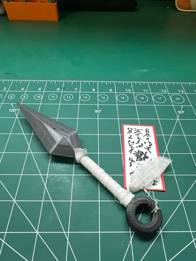 Naruto Explosive Tag Kunai by 霹雳火 MakerWorld: Download Free 3D Models