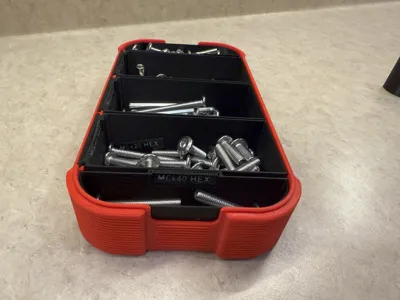 Parts Storage Stackable Box / Custom Nameplate by Meyui MakerWorld ...