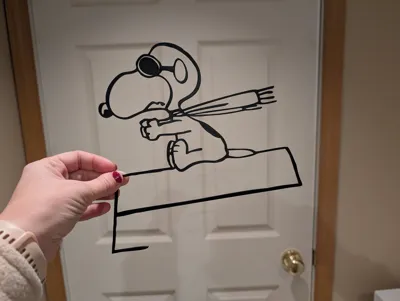 Snoopy II. Door Corner by fD.667 MakerWorld: Download Free 3D Models