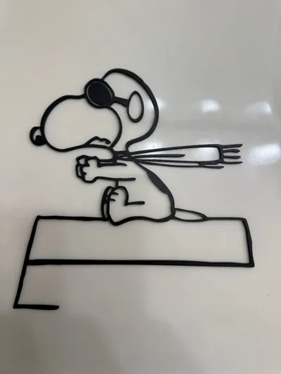 Snoopy II. Door Corner by fD.667 MakerWorld: Download Free 3D Models