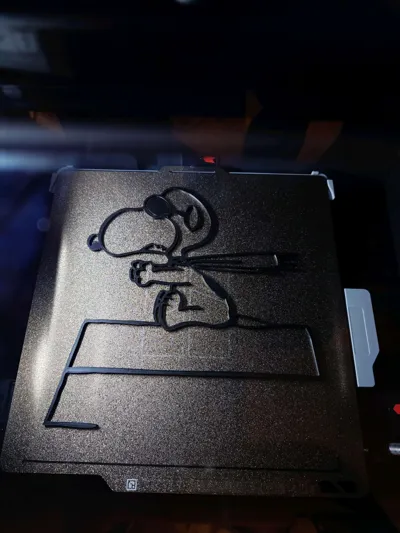 Snoopy II. Door Corner - Free 3D Print Model - MakerWorld