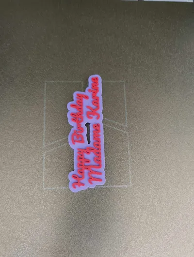 Custom KeyChain/Name Tag/Fridge Magnet/Make MySign - Free 3D Print ...