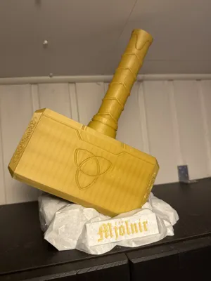 Thor's Hammer Mjölnir by Sebastian MakerWorld: Download Free 3D Models