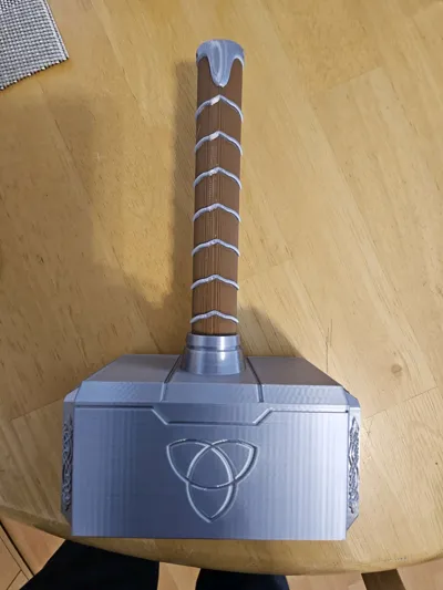 Thor's Hammer Mjölnir by Sebastian MakerWorld: Download Free 3D Models