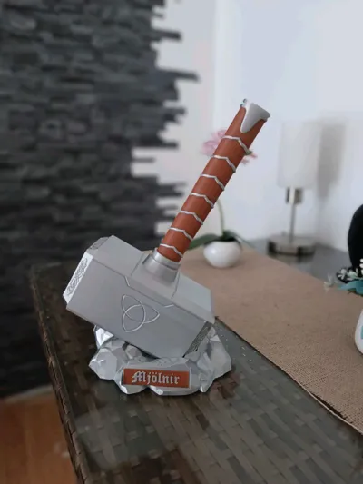 Thor's Hammer Mjölnir by Sebastian MakerWorld: Download Free 3D Models