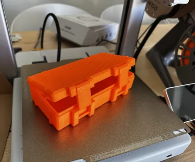 Large Rugged Print in Place Box / No hardware by Vostok Labs MakerWorld ...