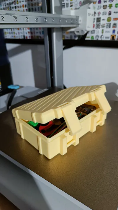 Large Rugged Print in Place Box / No hardware by Vostok Labs - MakerWorld