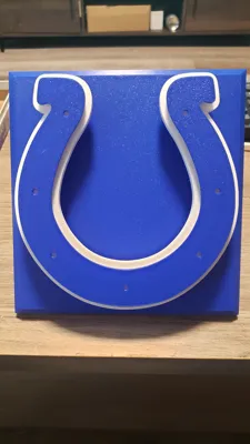 NFL Indianapolis Colts Floating Logo Sign by HangarDesigns - MakerWorld