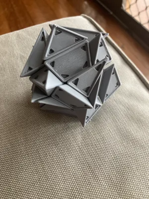 Axis Cube Tile (Fully-3D Printed) by CZJ Studio MakerWorld: Download ...